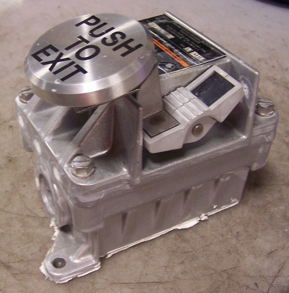 SQUARE D 9001BR219 HAZARDOUS LOCATION CONTROL STATION 600 VAC SERIES B ...