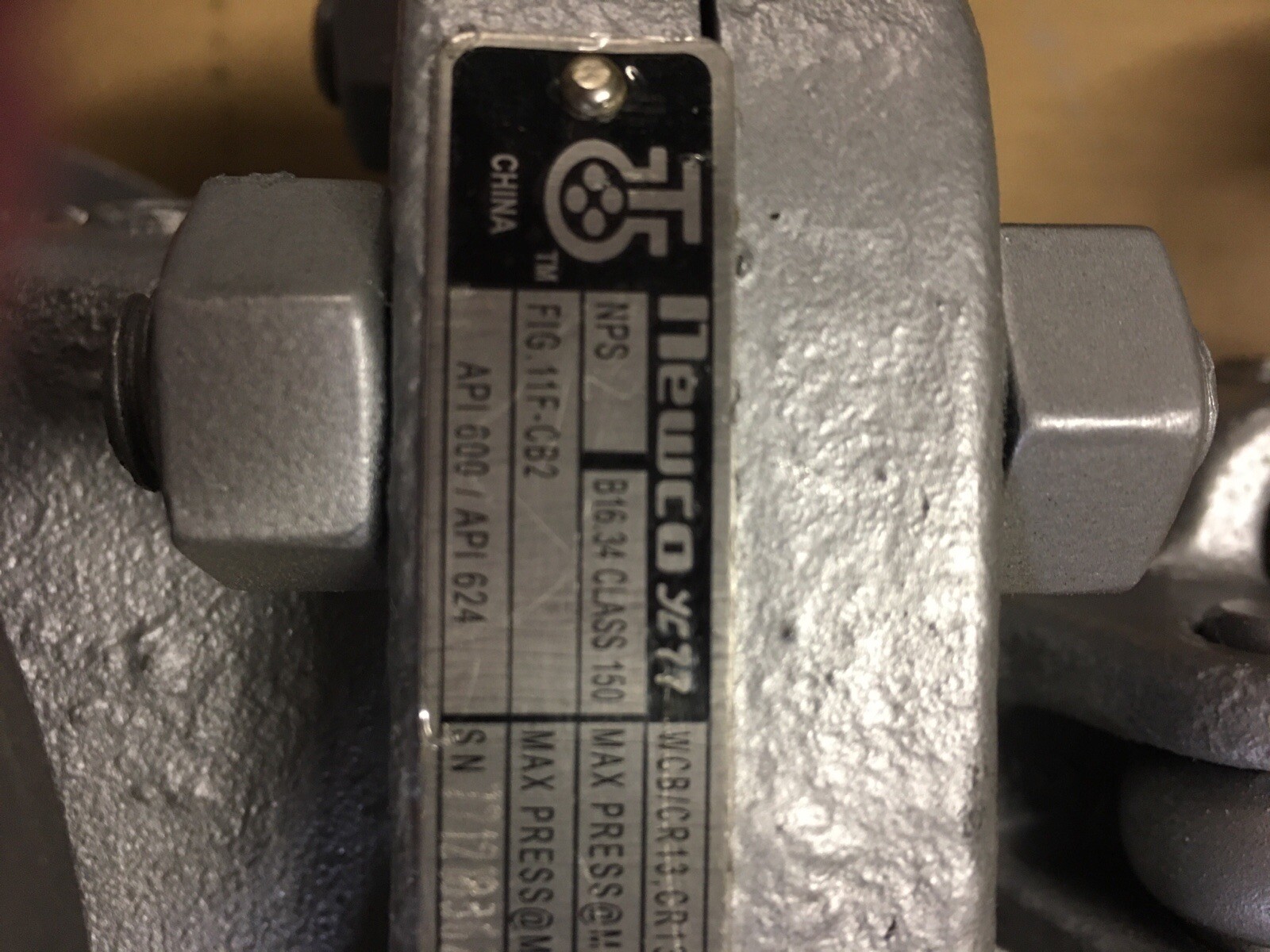 NEWCO 02-13F-CB2 Gate Valve 2",Valve Class 300, Carbon Steel. 👀 GR8 BUY ...