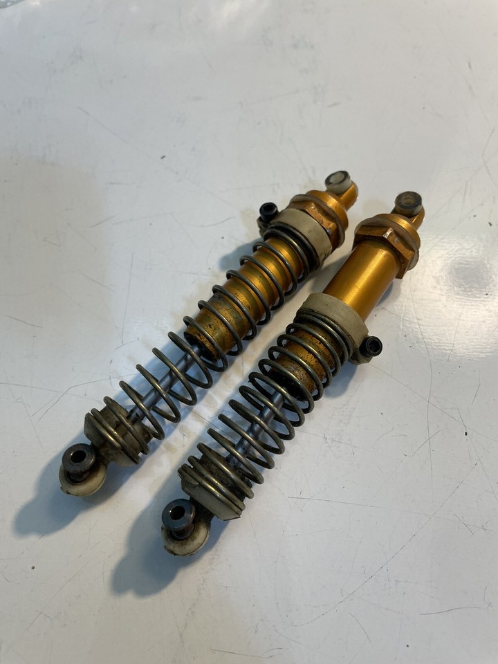 RC10 6010 Gold TEAM ASSOCIATED VINTAGE RC10 BUGGY Shocks Rear | eBay