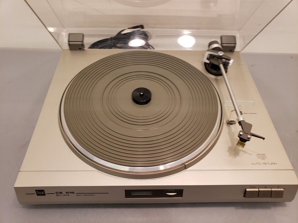 Vintage Dual CS-515 Belt Drive Semi Automatic Turntable Record Player ...