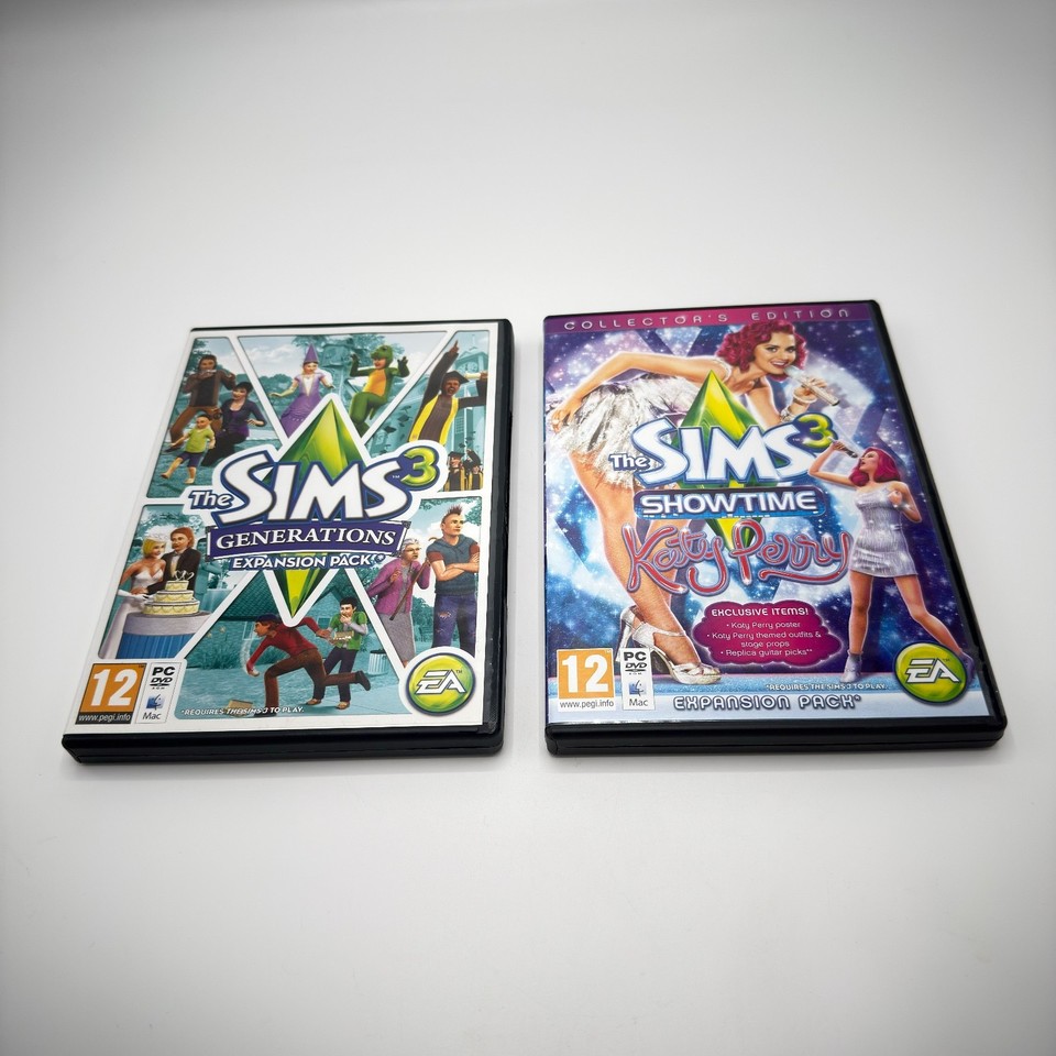 The Sims 3 + Expansion Packs PC/Mac Game Bundle 10 Titles Untested ...
