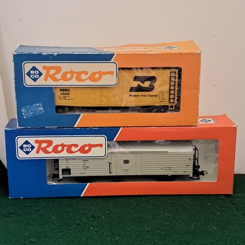 2 Roco HO Scale Train Cars 46404 and 47900 | eBay