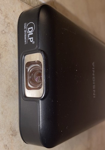 Insignia Slimline Pico Projector - 50 Lumen - NS-PR60 - Tested ...
