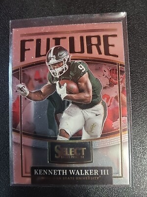 KENNETH WALKER III 2022 Panini Select Draft Picks #F-KW "Future" RC | eBay