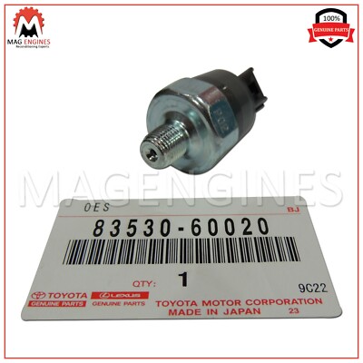 83530-60020 GENUINE OEM SWITCH ASSY, OIL PRESSURE (FOR ENGINE ...