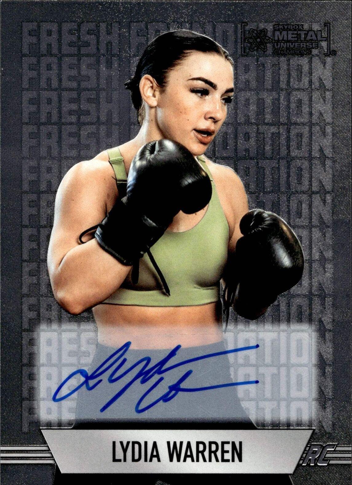 2024 Skybox Metal Universe Champions - Fresh Foundation Lydia Warren # ...