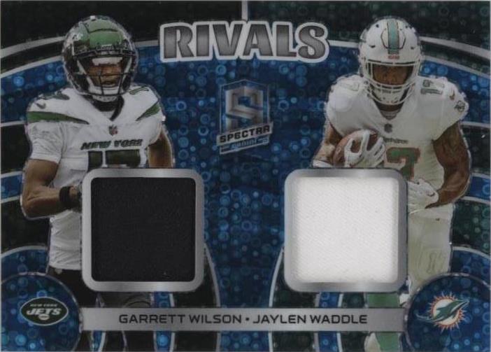 2023 Panini Spectra - Rivals Jaylen Waddle, Garrett Wilson #RIV-GWJW ...