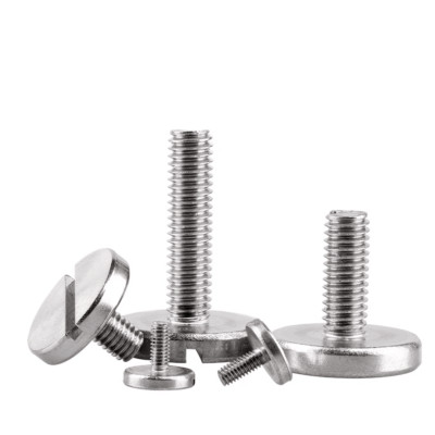 3pcs M5 Slotted Screw Flat Head Bolt SUS304 Knob Rotated Advertising ...