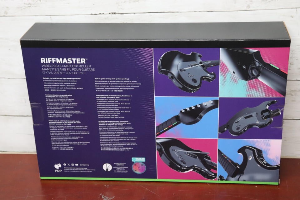 PDP RIFFMASTER Wireless Guitar Controller Xbox Series X|S Xbox One PC ...