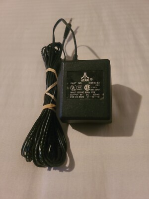 Official Atari 2600 Power Supply ADAPTER CORD 9V 500mA DC OEM Tested ...