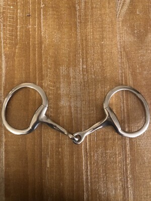 Korsteel Eggbutt Snaffle Horse Bit 5” Very Slow Twist Single Joint Used VGC | eBay