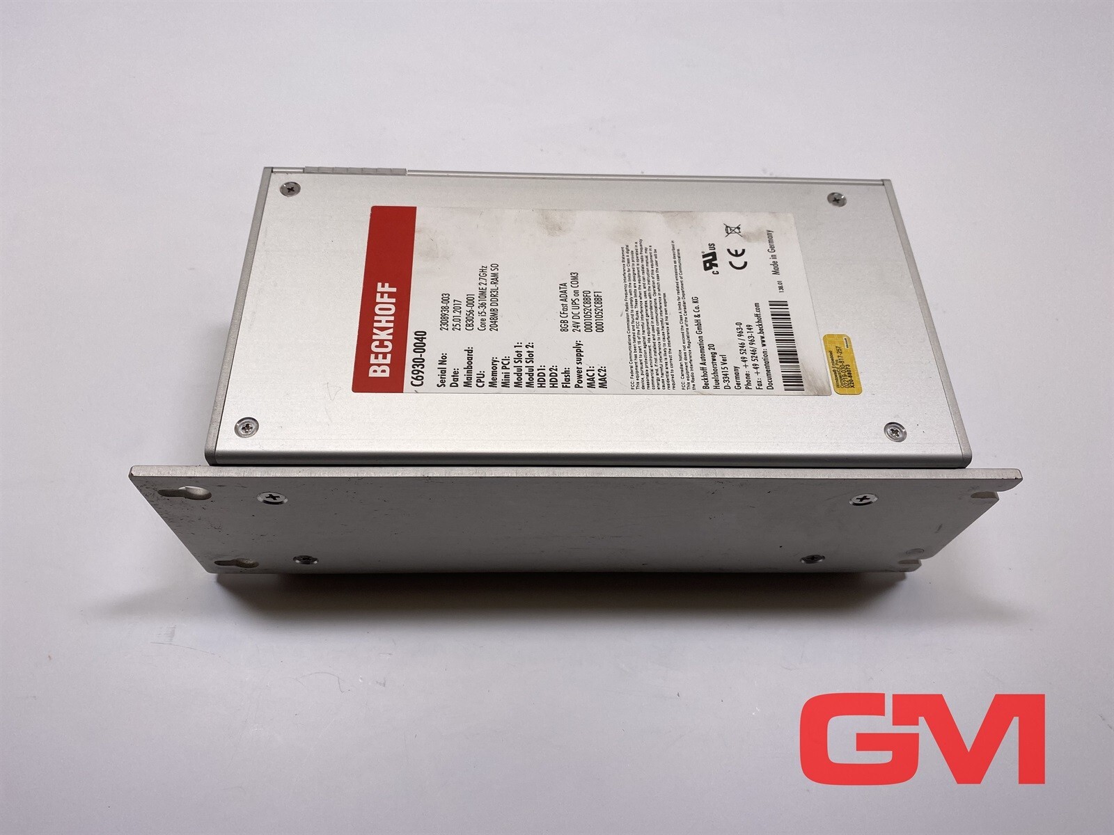 Beckhoff Schaltschrank-Industrie-PC C6930-0040 cabinet industrial PC ...