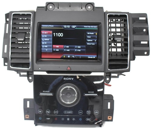 2012-2016 Ford Taurus Radio Cd Mechanism Player Display Screen DG1T ...