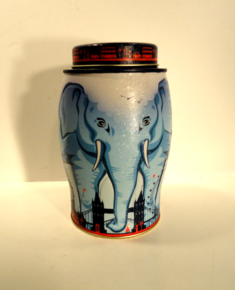 Williamson Tea Elephant Tin Caddy | eBay