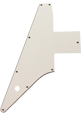 Pickguard For Gibson Explorer 76 Reissue Style Guitar-3-Ply-WHITE | eBay