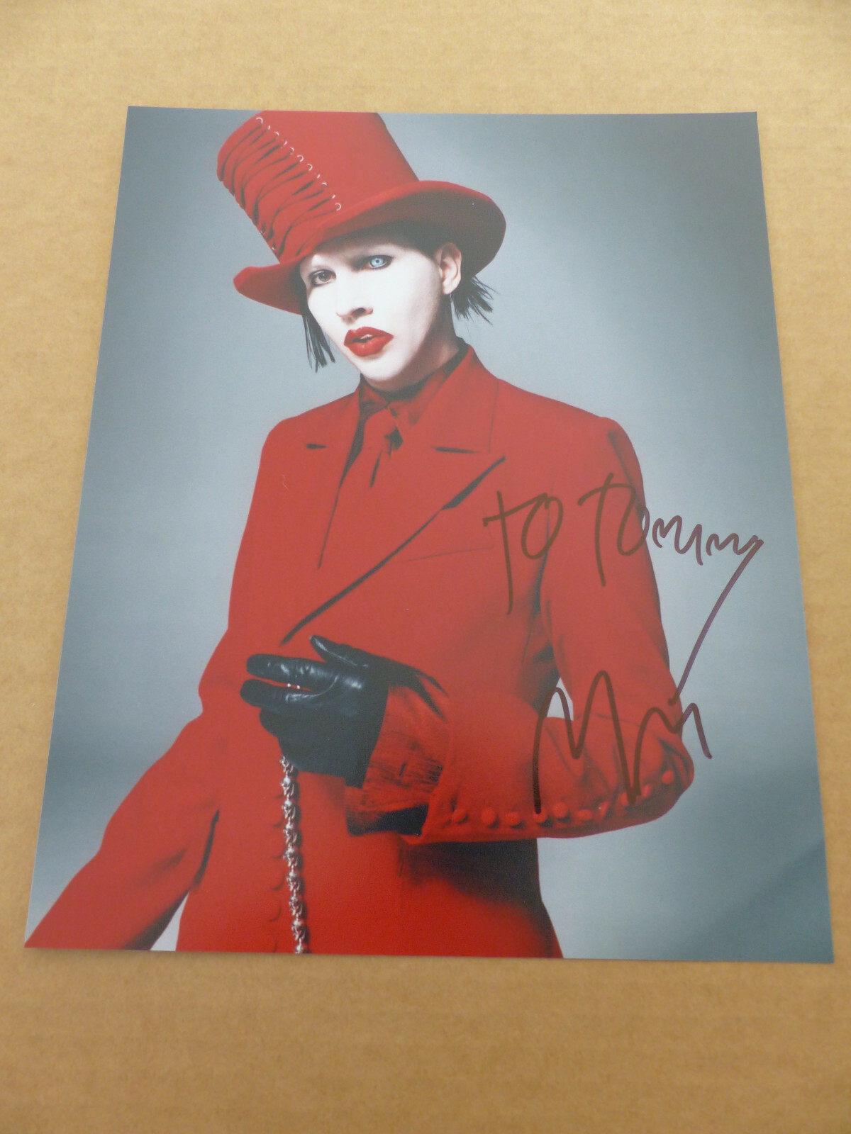 MARILYN MANSON signed Autogramm signiert auf 20x25 cm Foto | eBay