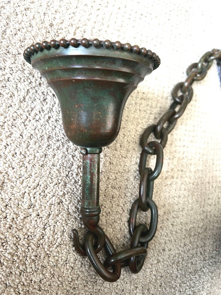 Tiffany Studios Brass Hanging Hardware, Paul Crist Studios Reproduction | eBay