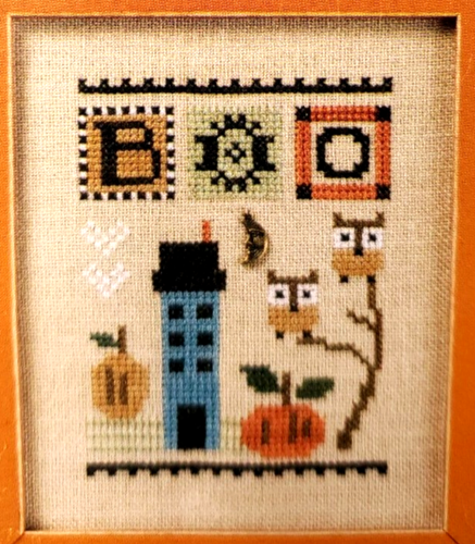 Lizzie Kate BOO Celebrate With a Charm Flip It Series Cross Stitch Kit ...