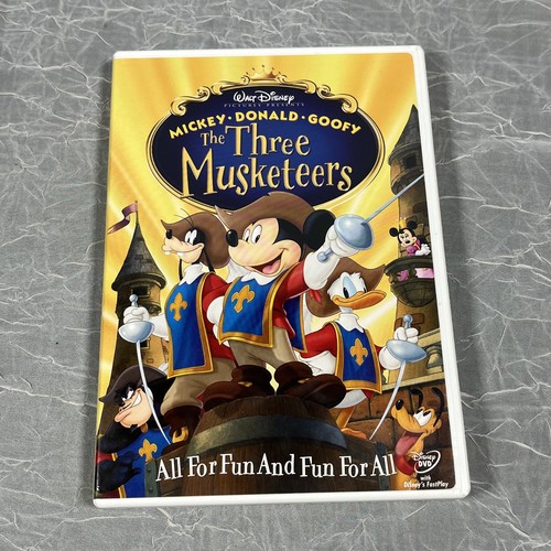 The Three Musketeers DVD 2004 Disney Mickey Donald Goofy | eBay