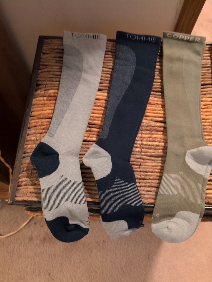 Tommie Copper OTC Socks - Large 4 Pairs Free Ship | eBay