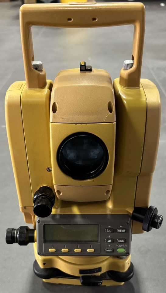 Topcon GTS-211D Total Station w/ Battery Charger & Transport Case GTS ...