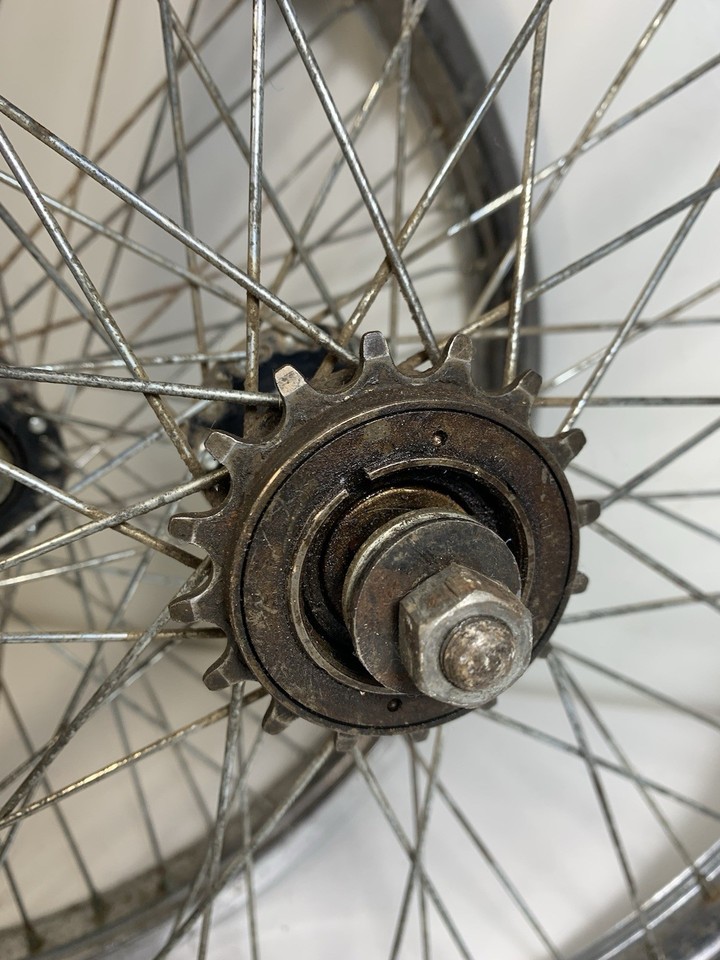 Vintage CMC Rims BMX Wheels 20” Chrome Old School BMX 48s Haro Freestyle Bike | eBay