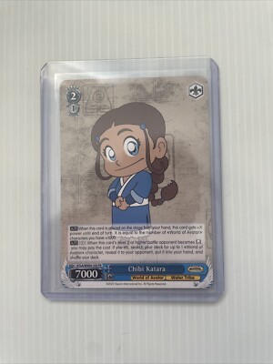 Chibi Katara ATLA/WX04-106 PR Avatar Airbender Weiss Schwarz Box Topper ...