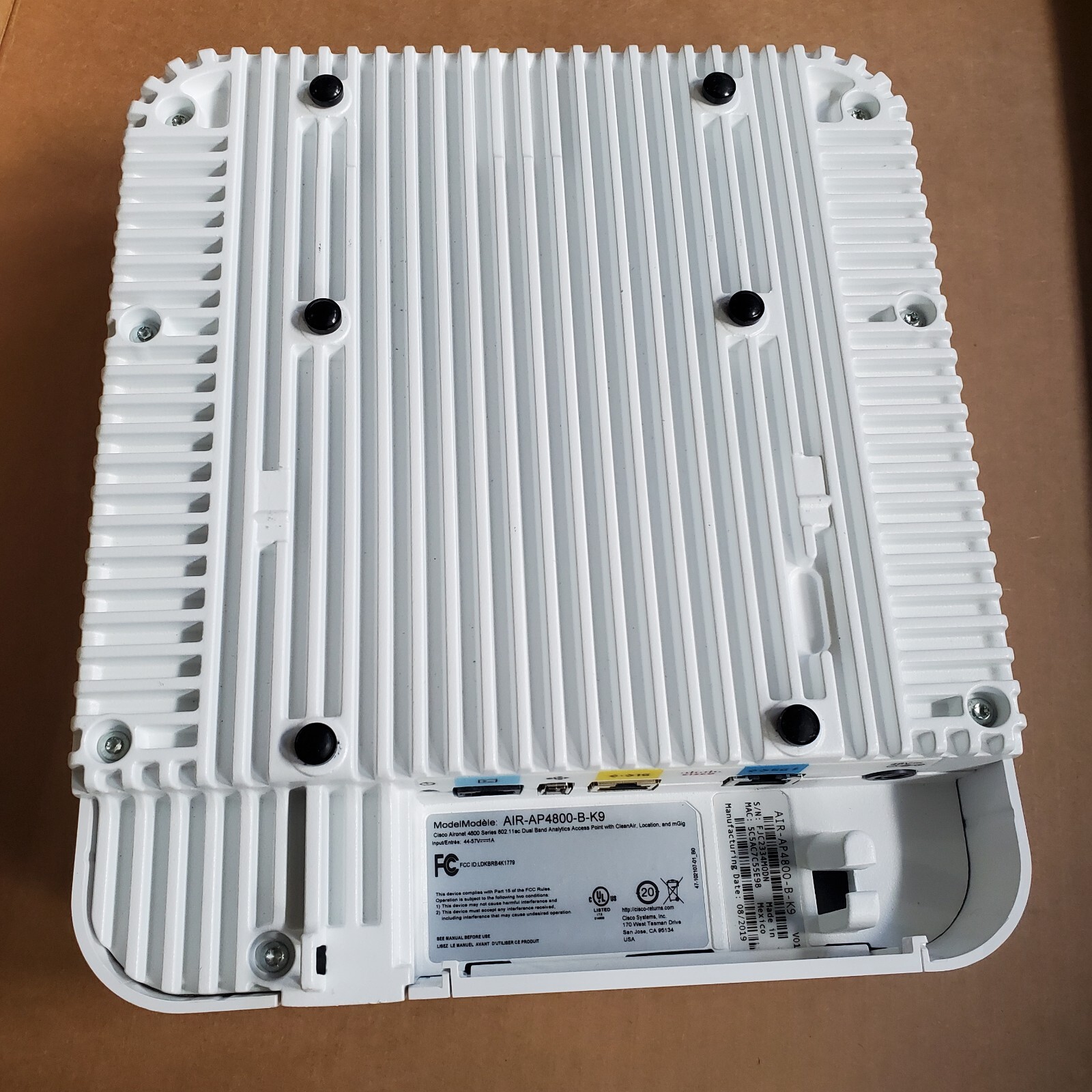 LOT OF 10 Cisco Aironet 4800 Series AIR-AP4800-B-K9 802.11ac Access ...