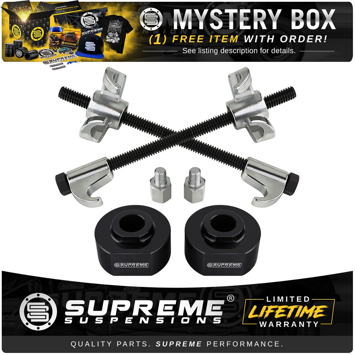 Lowering Kit Maxpeedingrods 2'' Drop Shackles For Dodge Ram 2500 3500 8 ...
