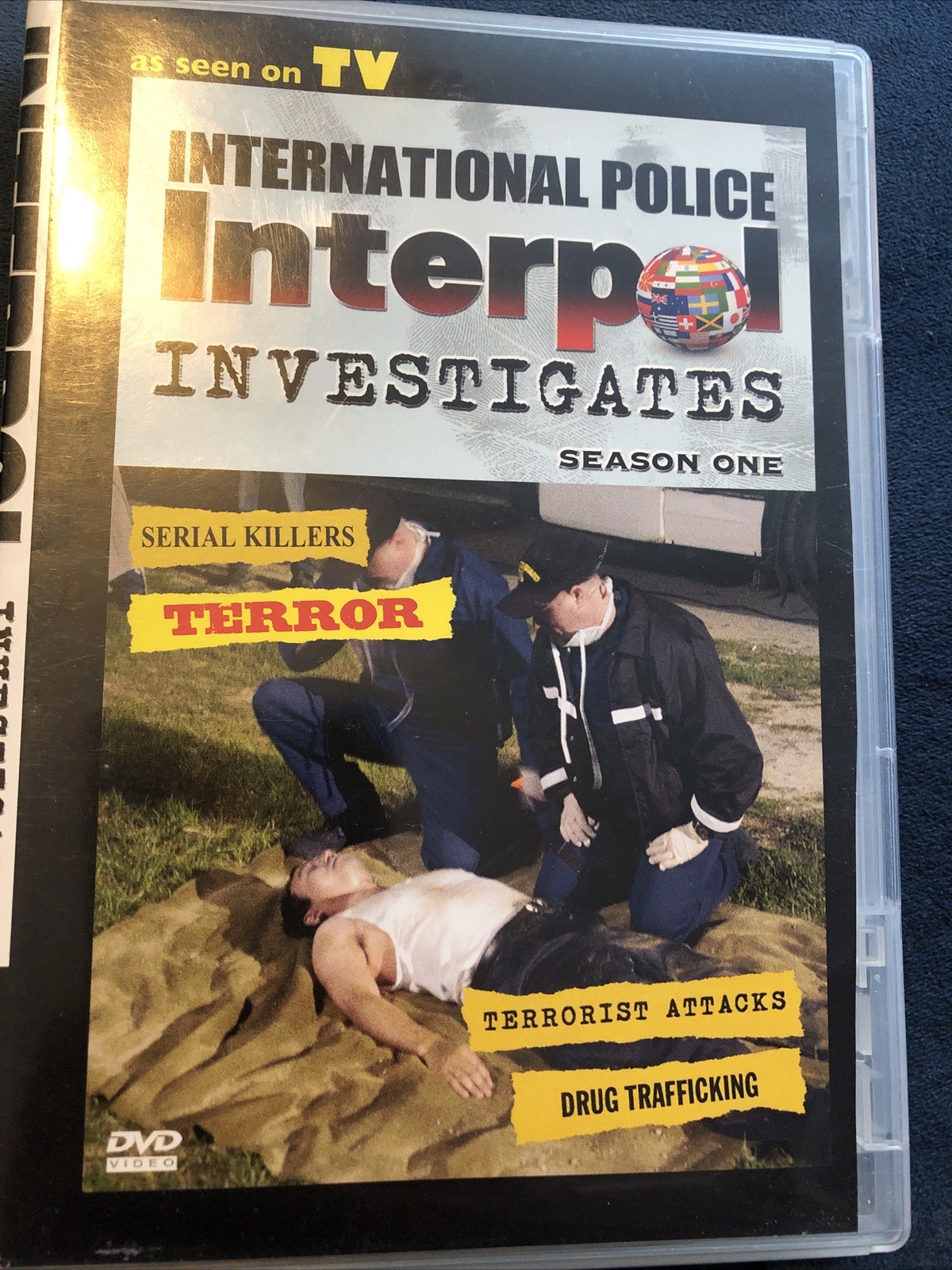 Interpol Investigates DVD Season One Disc 1 - Killers Terror Drugs | eBay