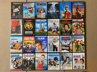 ROB SCHNEIDER DVD Collection-27 Movies! Adam Sandler, John Hughes, Burt ...