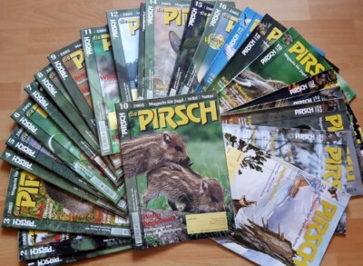 24x Die Pirsch 2005 Jagdmagazin Zeitschrift Jagen Jahrgang komplett ...