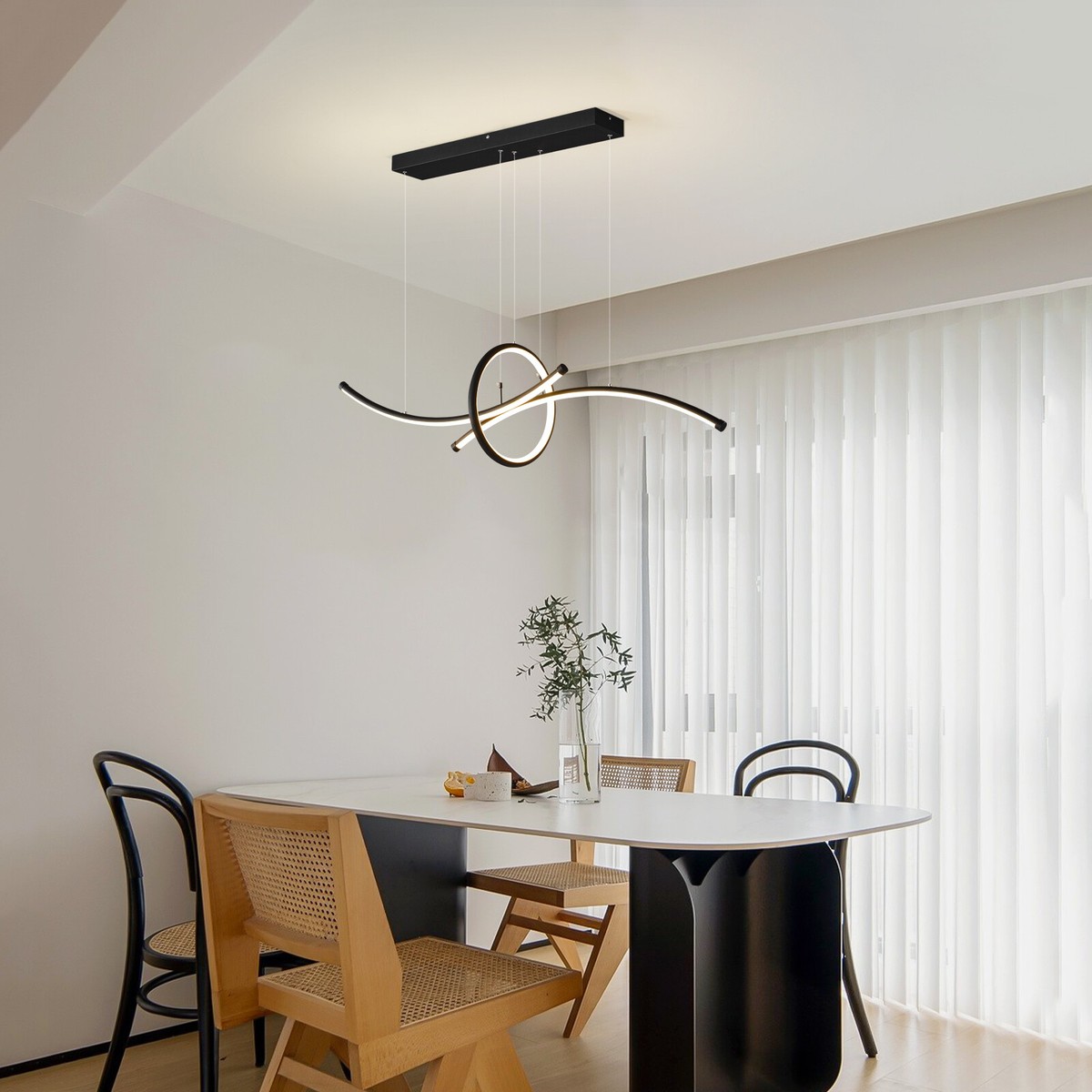 Led Dining Room Chandeliers