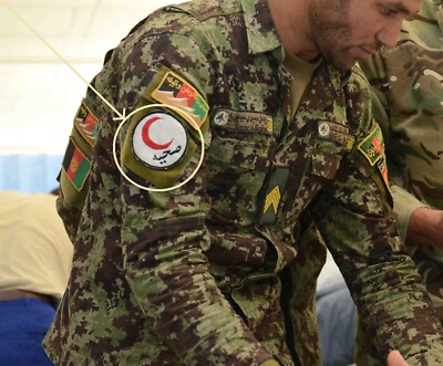 AFGHANISTAN NATIONAL ARMY ANA COMBAT RESCUE ANA 215th Corps MEDIC ...