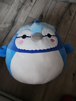14” Babs The Blue Jay Squishmallow Kellytoy Official perfect! Hardly ...