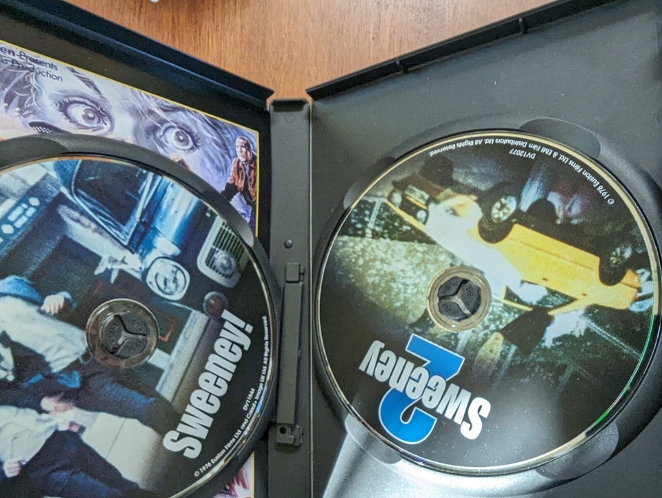 Sweeney 1 2 DVD Minder Season 1 Dennis Waterman John Thaw 70's UK crime ...