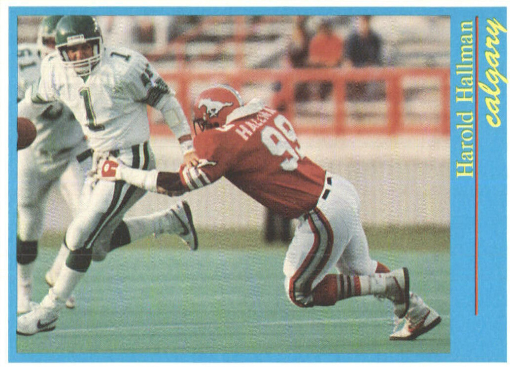 1987 Jogo CFL - #75 Harold Hallman for sale online | eBay