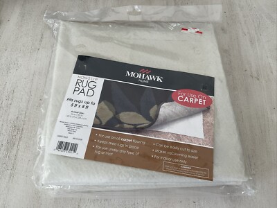 Mohawk Home Non-Slip Rug pad 5x8 | eBay