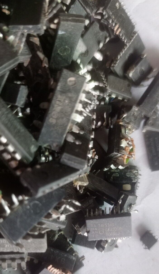 80 GRAM IC MIXED LOT CHIP IC` FOR GOLD SCRAP RECOVERY | eBay