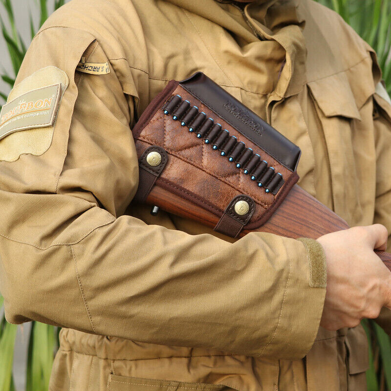 Tourbon Hunting Rifle Cheek Rest Riser .22cal Ammo Holder-fit Henry ...