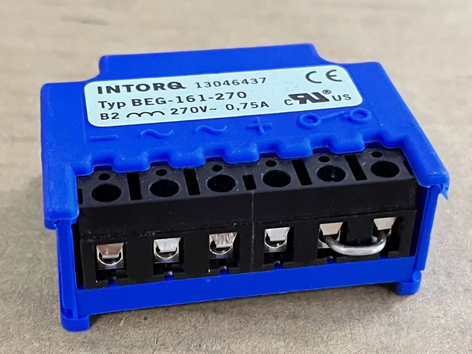 INTORQ TYP BEG-161-270 full wave rectifier module brake rectifier ...