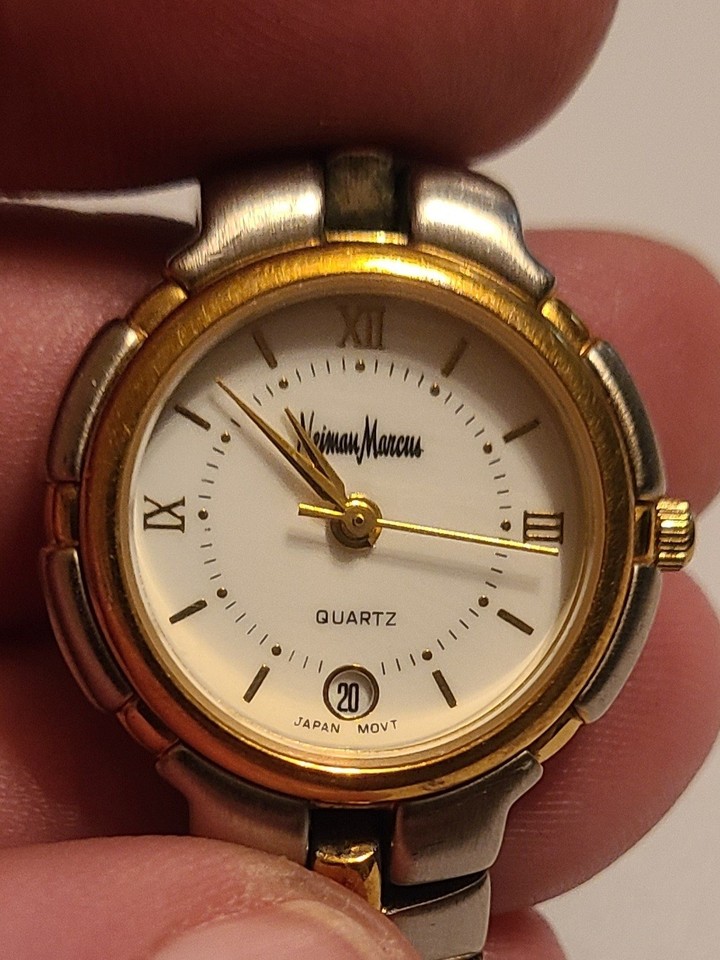 Neiman Marcus Ladies Watch With New Battery Installed 6-20-2025 NICE ...
