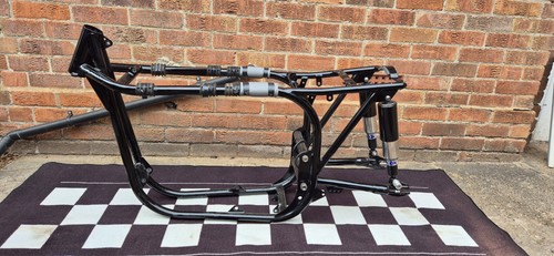 Norton Wideline Featherbed Frame Manx Triton Norvin | eBay UK