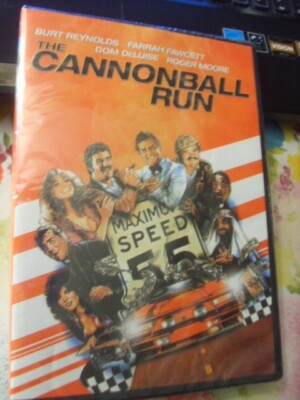 THE CANNONBALL RUN~1981 NEW SEALED DVD~FARRAH FAWCETT BURT REYNOLDS ...