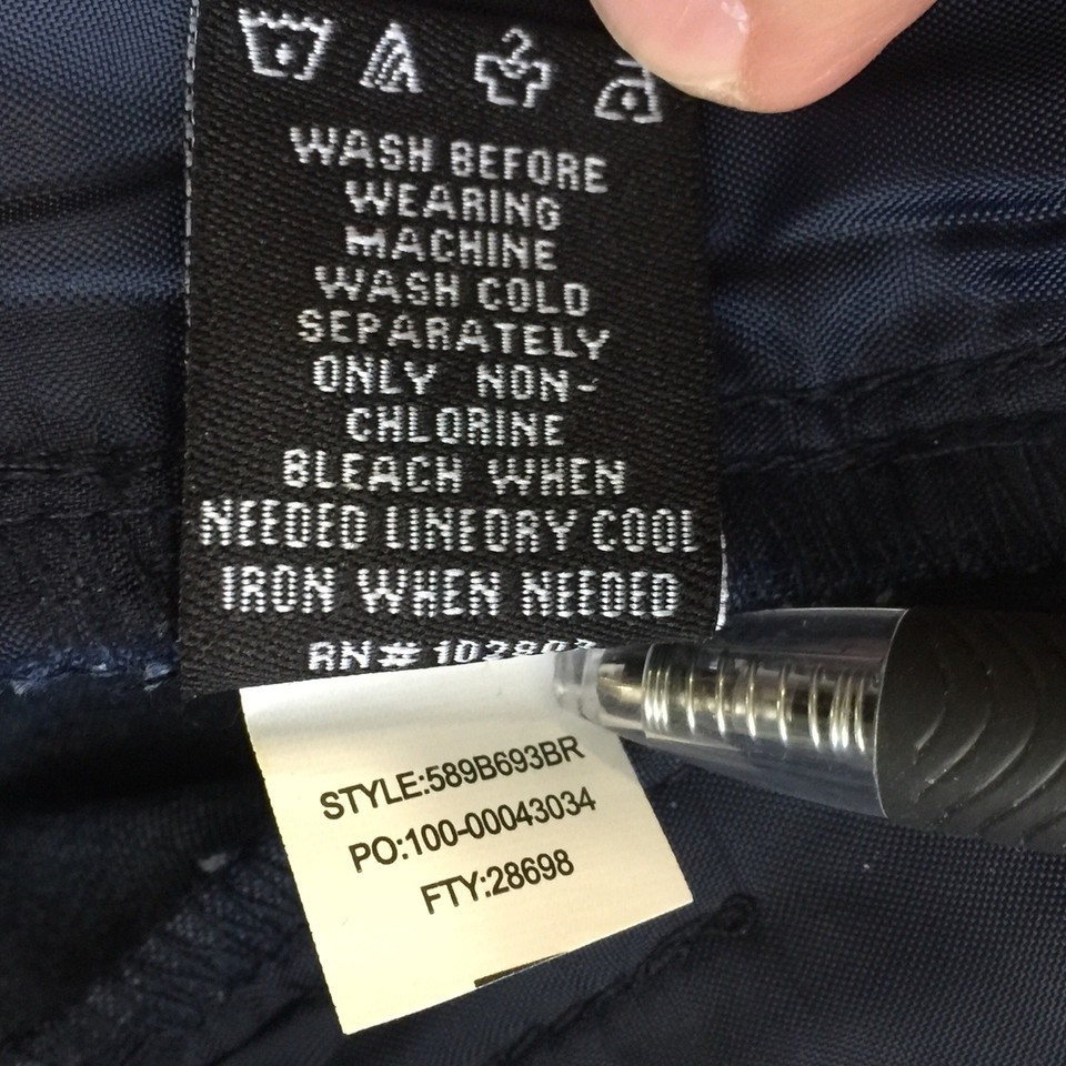 NWT Briggs Womens Sz 14 Comfort Waistband Blue Pants Hidden Elastic ...