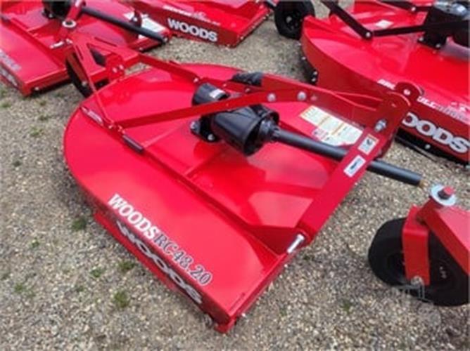 New Woods RC48.20 48" Single-spindle RC-series Rotary Cutter Brush ...
