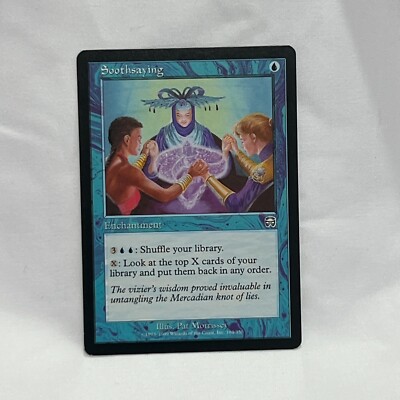 Soothsaying - Mercadian Masques (MMQ) (104) - Magic The Gathering | eBay