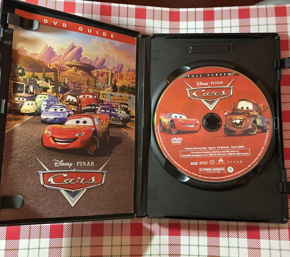 Cars (DVD, 2006, Full Screen) Disney/Pixar | eBay