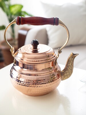 Handmade Copper Tea Kettle, Copper Tea pot, İtalian Style Tea Kettle | eBay