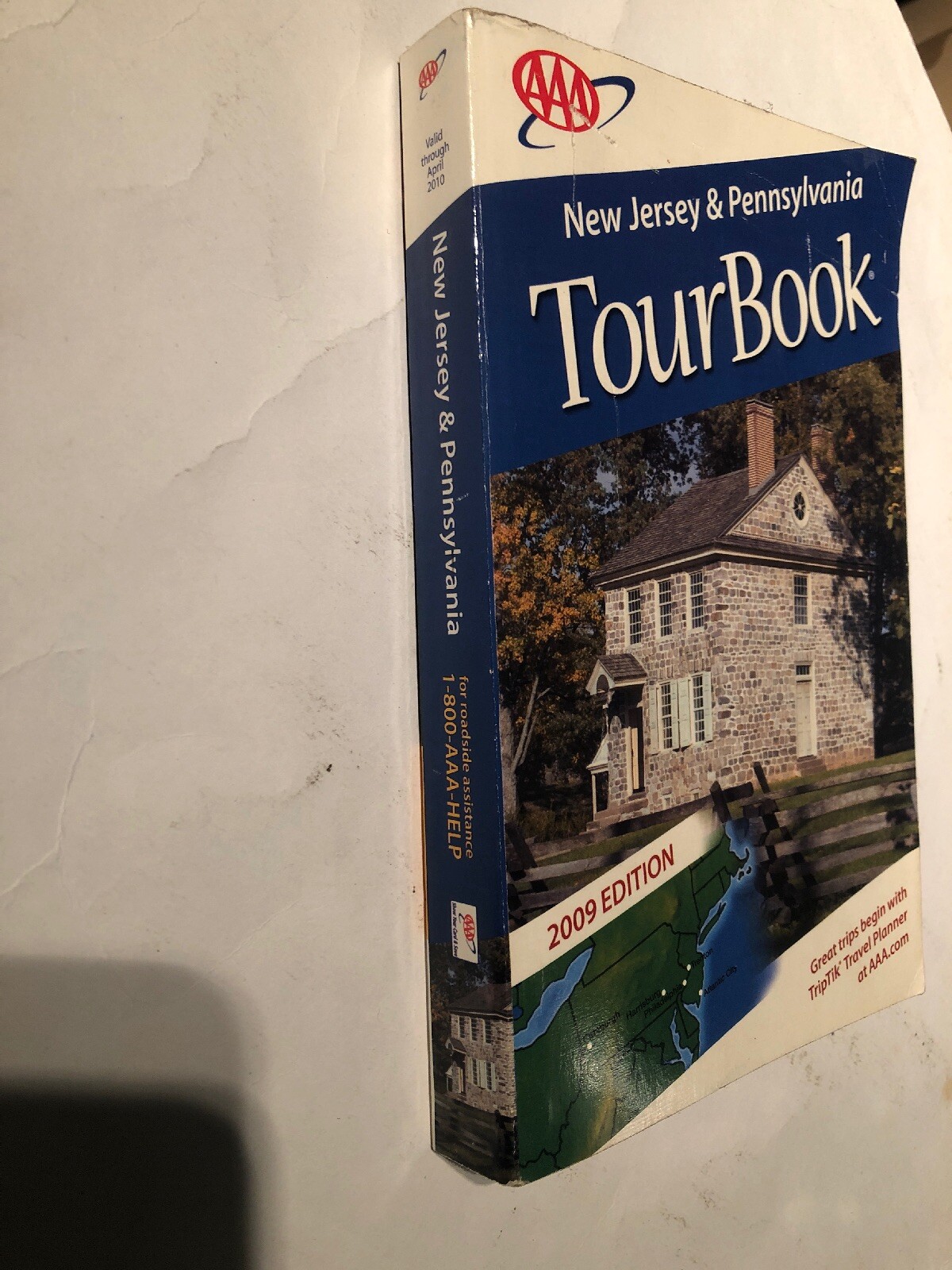 AAA Tour Book Of New Jersey And Pennsylvania 2009 Edition | eBay